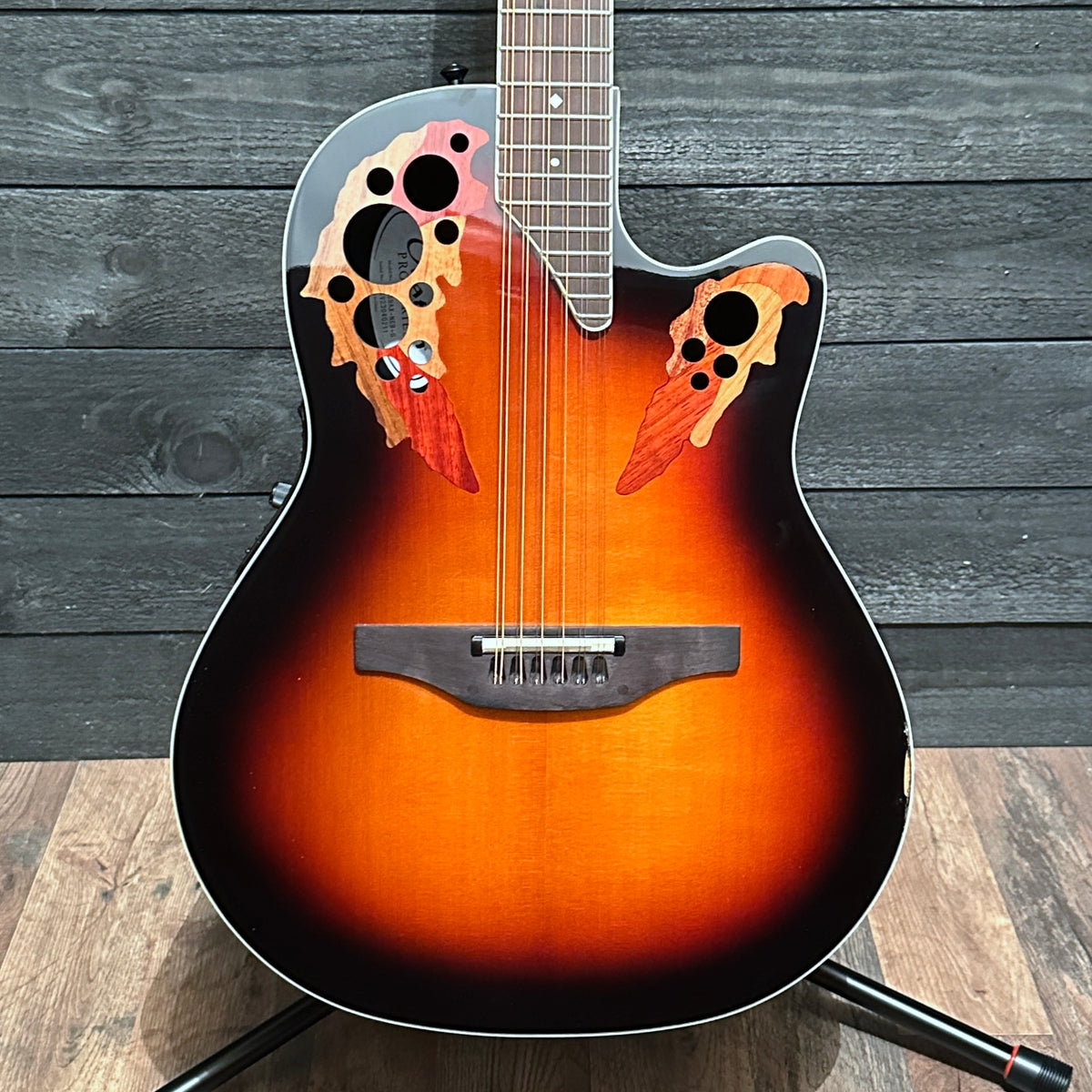 Ovation 2758AX-NEB-G Pro Series Standard Elite Deep Contour 12-String ...